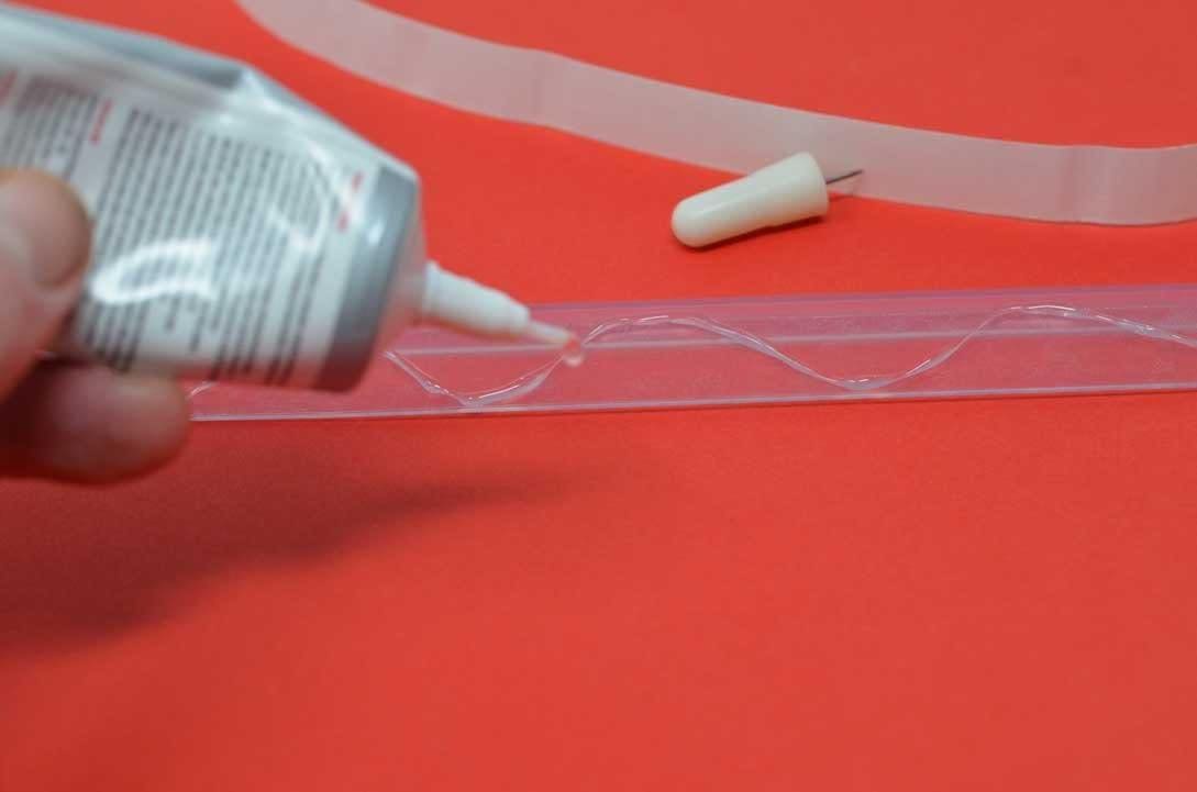 Letter tracks adhesive and glue used on letter boards